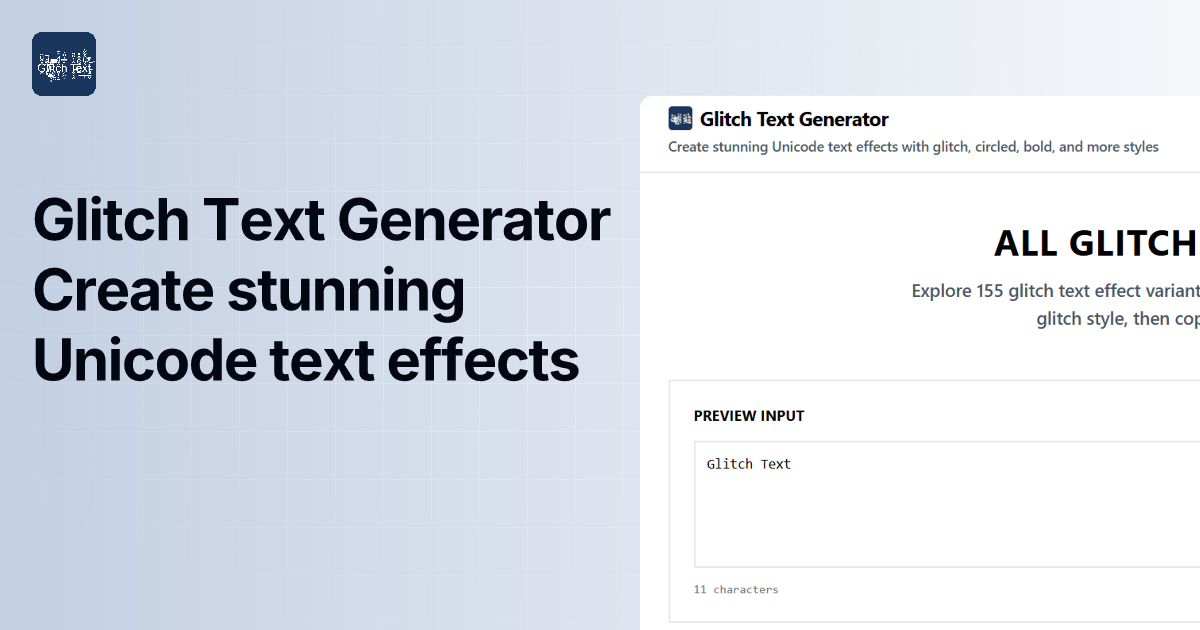 All Glitch Text Effects